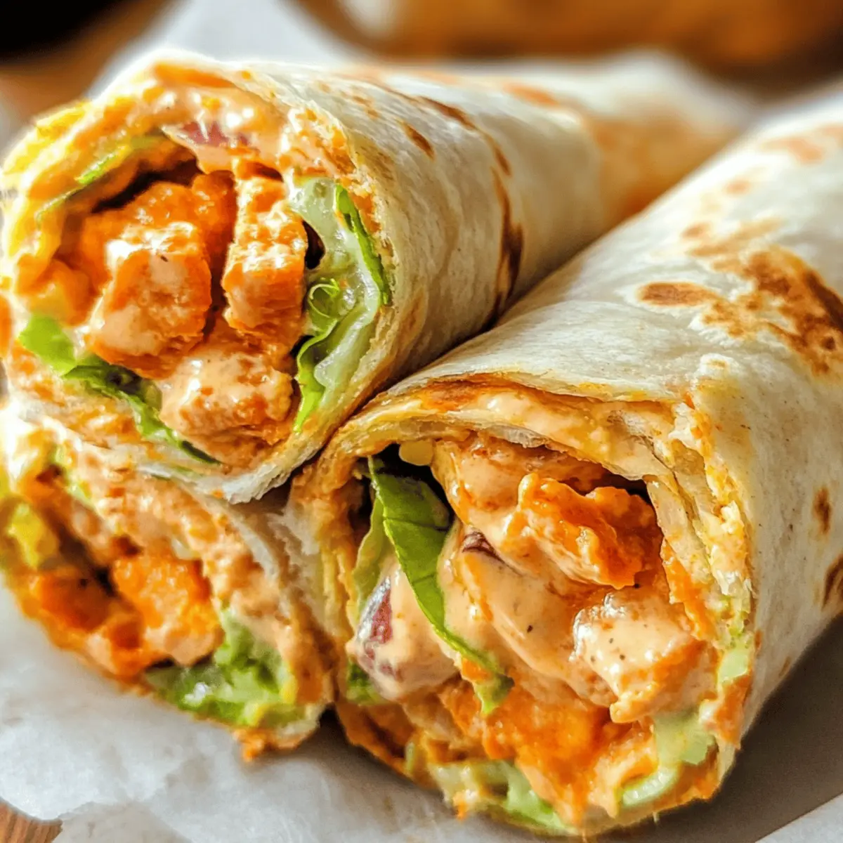 Irresistible Buffalo Chicken Wraps: Ultimate Crispy Flavor