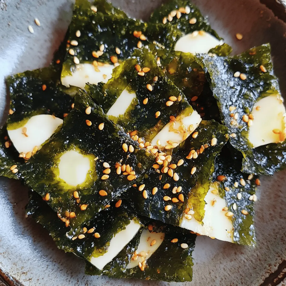 Easy Irresistible Delicious Crispy Roasted Seaweed Snack Recipe