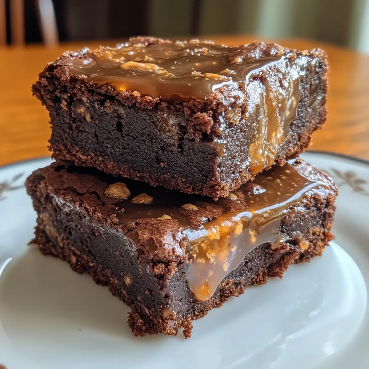 Decadent Irresistible Creamy Salted Caramel Brownie Bars